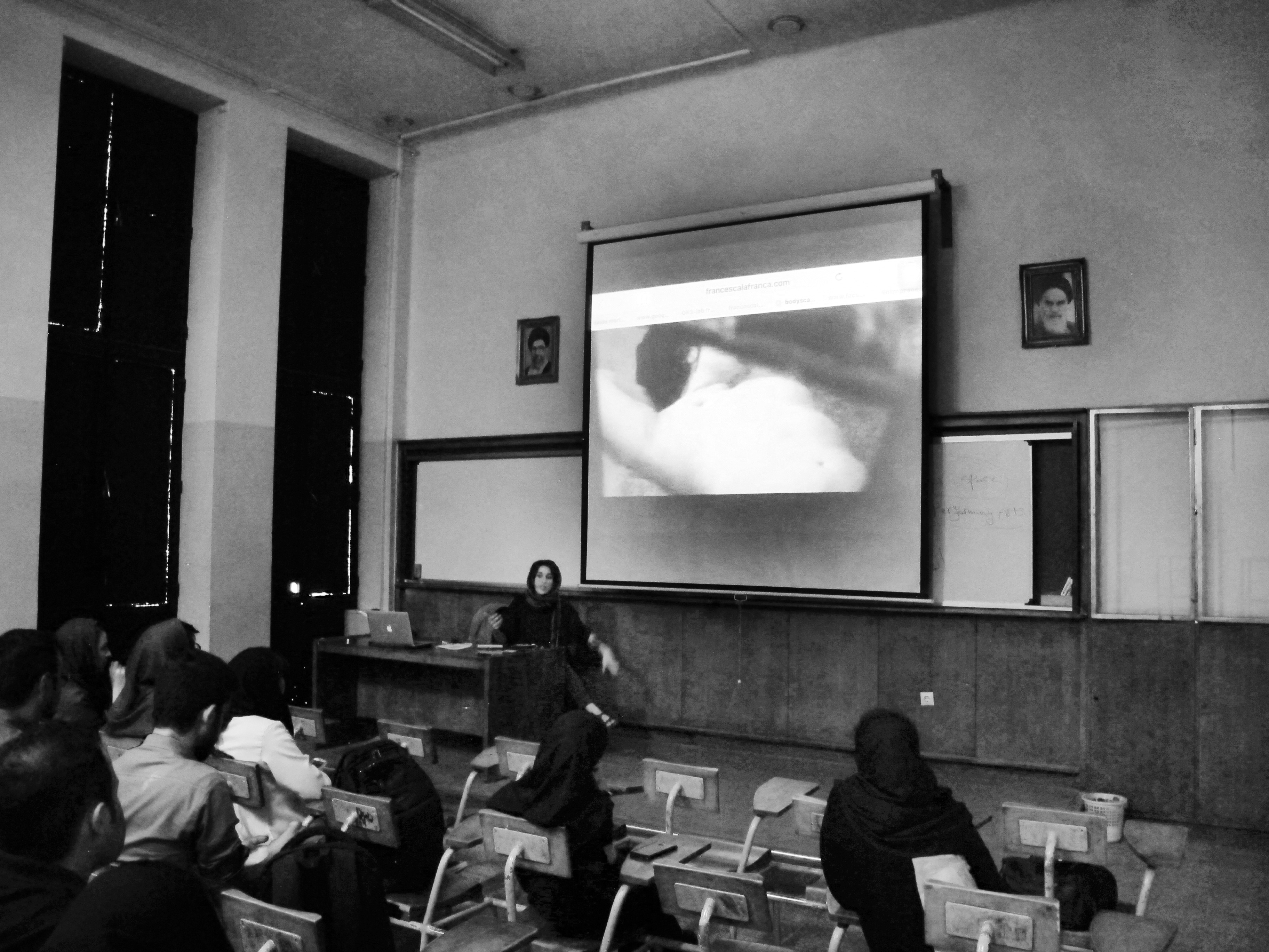 University of Tehran, Presentation, Iran - Francesca La Franca